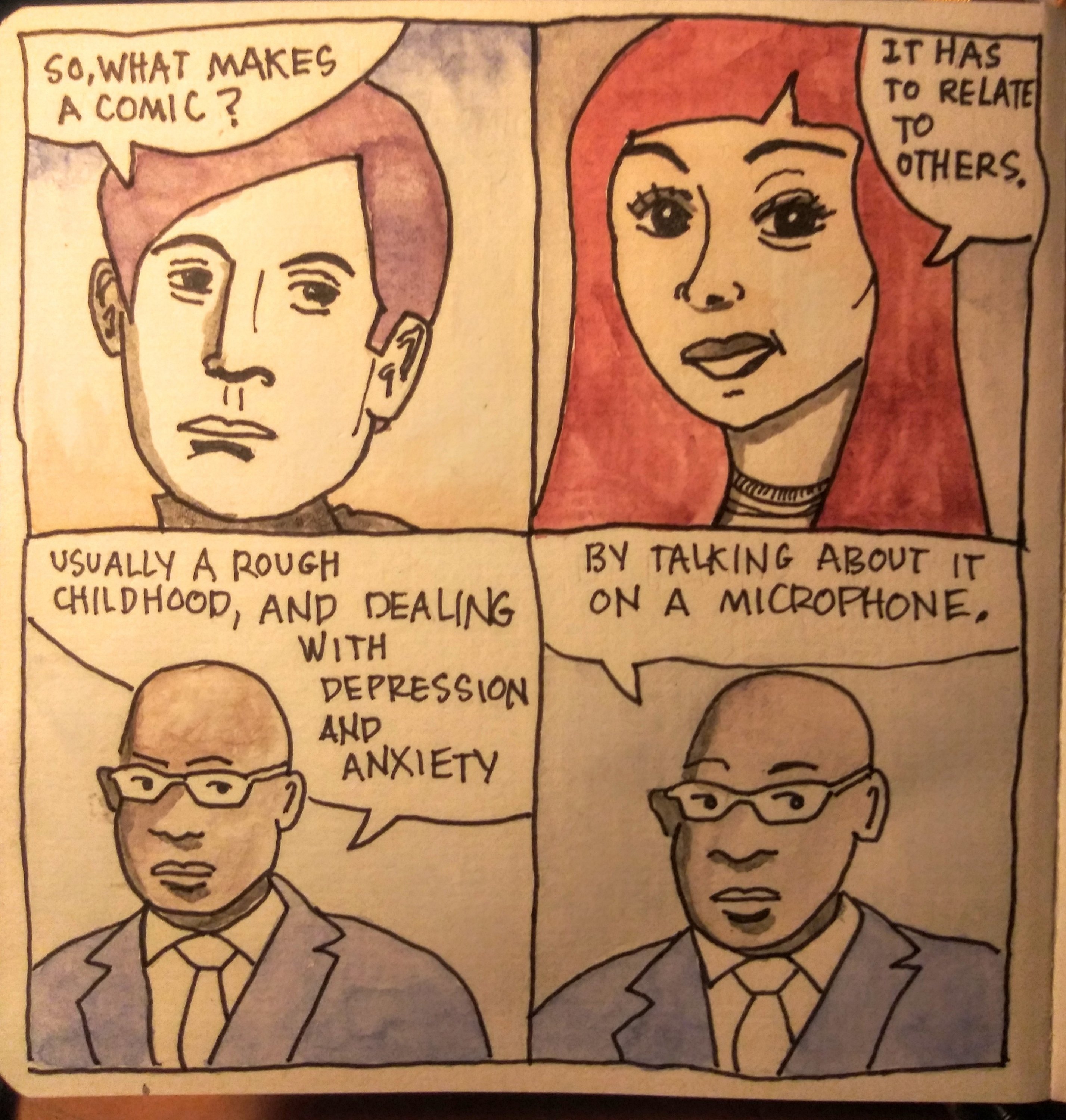 This is not a comic | wobbly lines and songs
